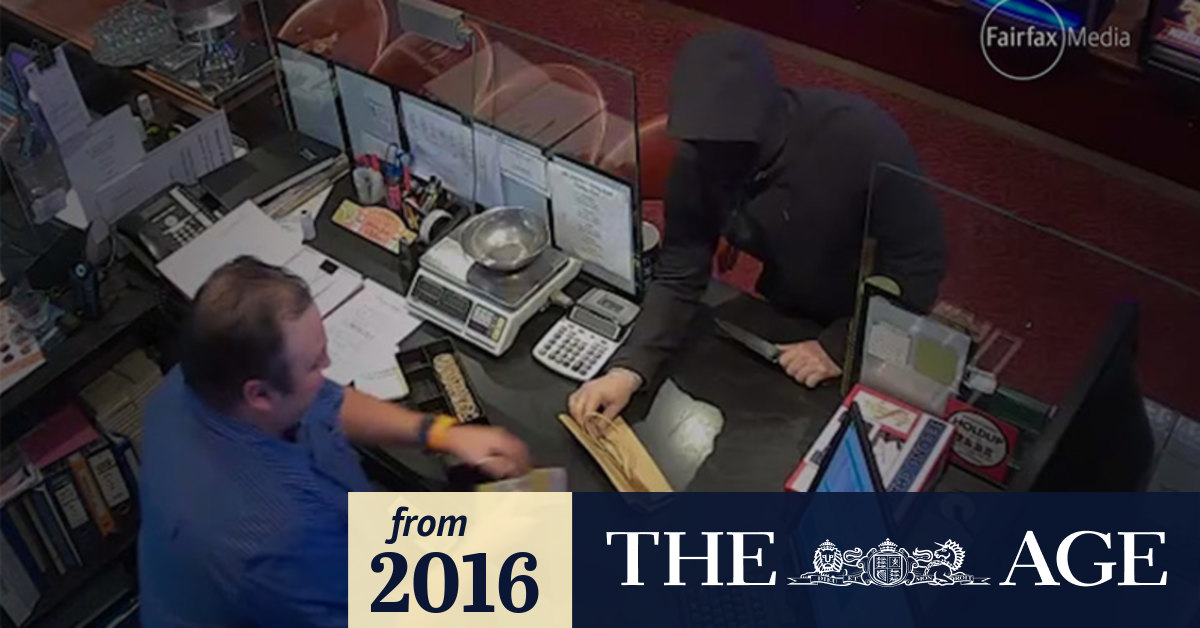 Video Cctv Terrifying Armed Robbery